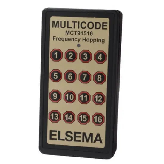 MCT91516 Remote – 16 Button 915MHz Multicode Transmitter – Retro Remotes