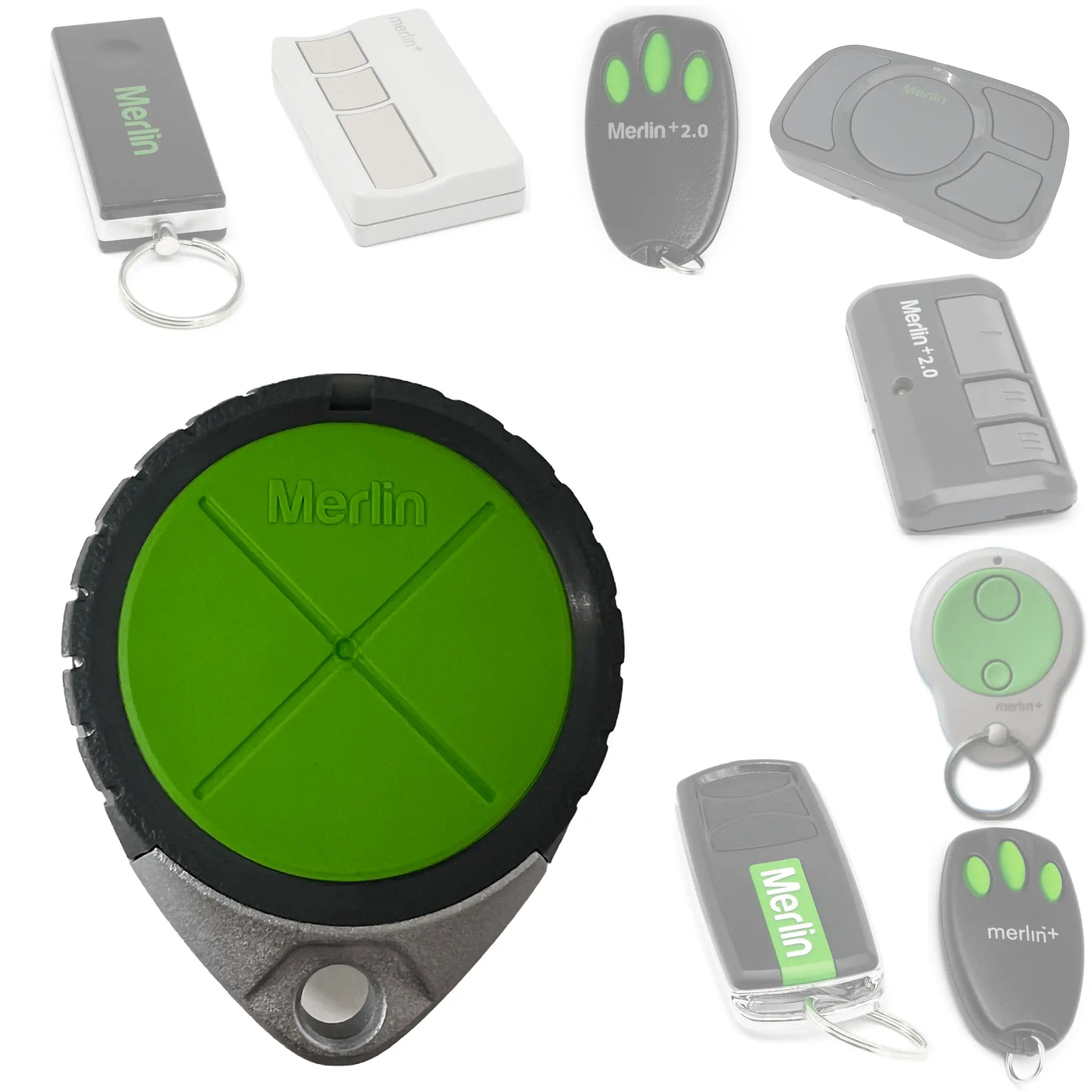 Merlin E980M Remote | Water-Resistant IP65 for Security+ and +2.0 ...